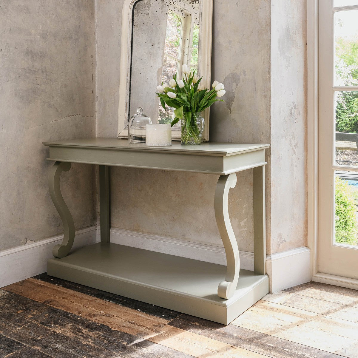 St. James Grey Console Table 132cm Annie Mo s