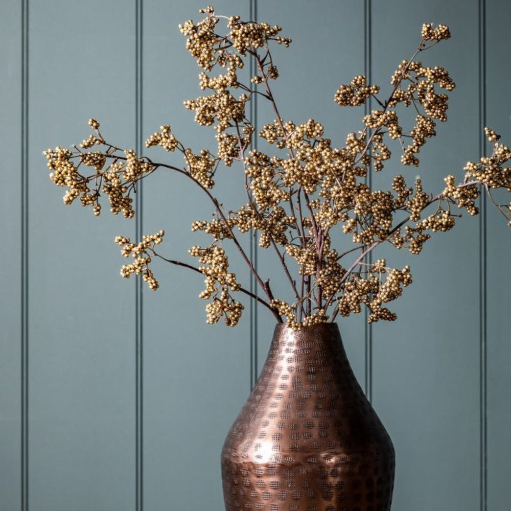 Glittered Berry Spray - Gold | Annie Mo's