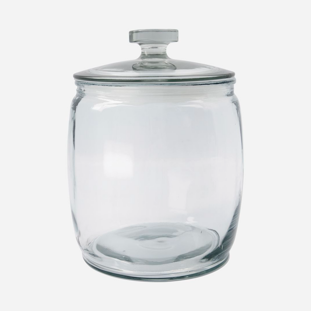 Glass Storage Jars with Glass Lids | Annie Mo's
