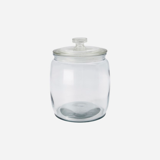 Glass Storage Jars with Glass Lids | Annie Mo's